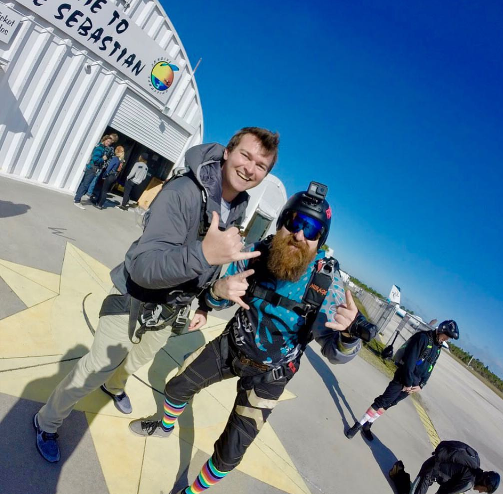 Skydive Sebastian - The Guide – PUSSFOOT